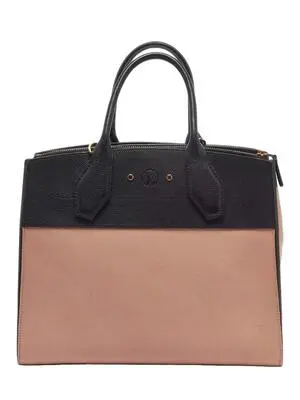 LOUIS VUITTON Louis Vuitton 2017 MM City Steamer Tote Bag Neutrals