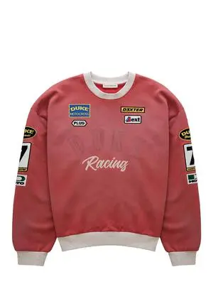 DUKE + DEXTER Dr4 Racing Patch Sweatshirt - Red