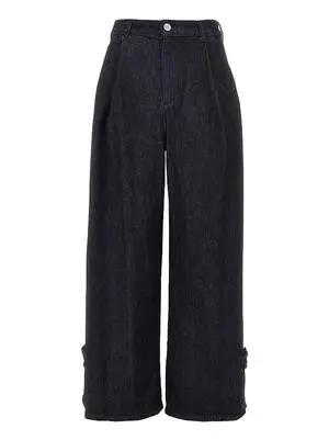EMPORIO ARMANI EMPORIO ARMANI "j6j" Wide-Leg Denim Trousers