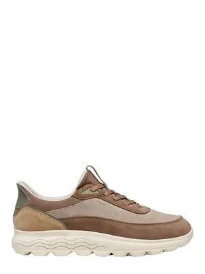 Geox Spherica Plus Lace-up Sneakers - Brown