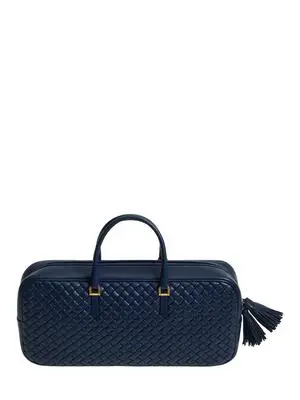 Bottega Veneta Small Elio - Petroleum