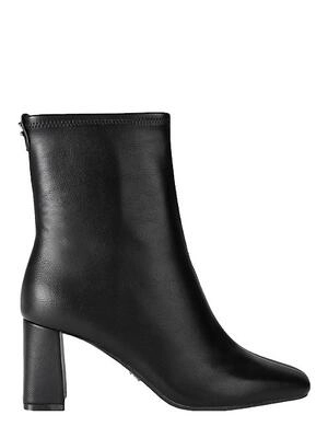 Carvela Rometta Heeled Leather Ankle Boots - Black