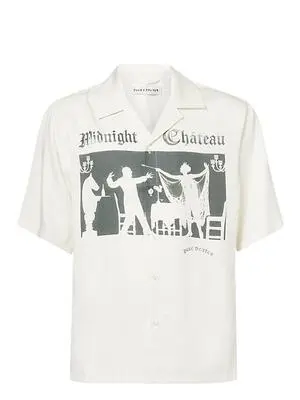 DUKE + DEXTER Mc Chess Vintage Short-sleeve Woven Shirt - White