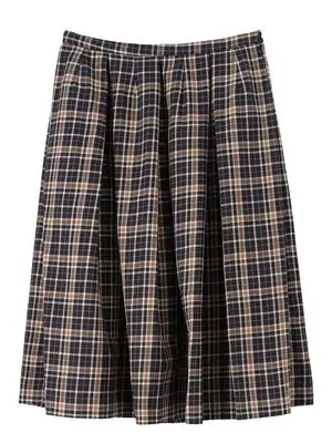 MARGARET HOWELL Darted Full Skirt - Blue