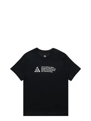 Nike Dri-fit Trail Running T-shirt - Black