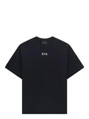 RtA Elian Double Layered Tee - Black