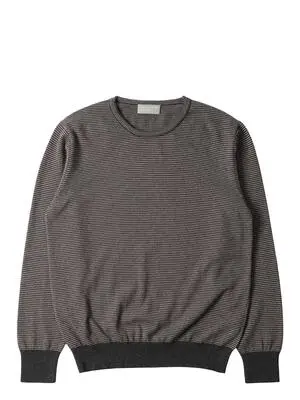MARGARET HOWELL Merino Cashmere Crewneck Sweater - Tan