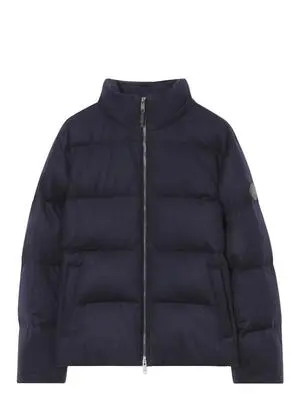 BURBERRY Burberry Cashmere Puffer Jacket With Packaway Hood