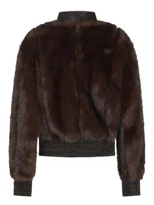 Zimmermann Valiant Faux Fur Jacket - Brown