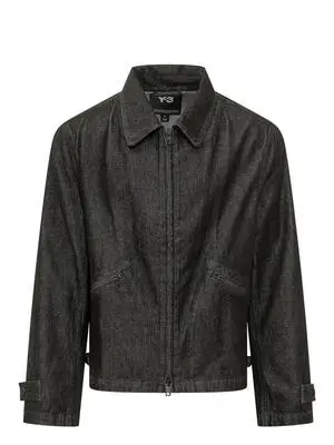 Y3 Denim Jacket - Black