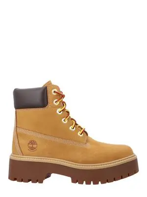 Timberland TIMBERLAND Waterproof Lace-Up Platform Boots Wheat