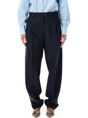 Prada High-waist Tailored Trousers - Blue