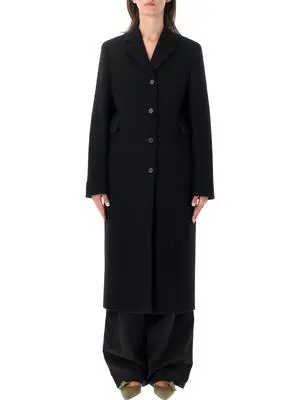PRADA PRADA Tailored Long Wool Coat