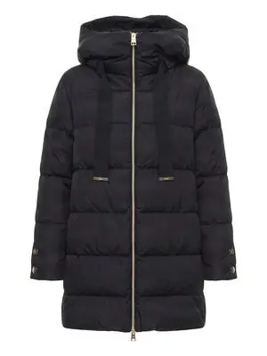 Herno HERNO Hooded Quilted Down Puffer Coat Nero