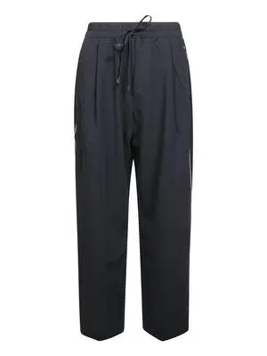 Max Mara Godezia Knit Band Pants - Nero