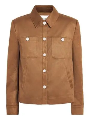 TOCCIN Toccin Faux Suede Isayla Shacket