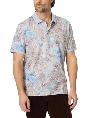 Robert Graham Creswell Paisley Cotton Polo - Multi