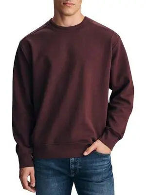 MAVI Cotton Blend Crewneck Sweatshirt - Fudge