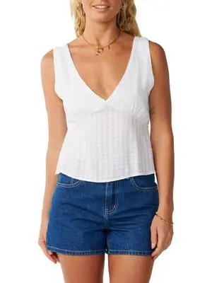 Rip Curl Island Dreams V-neck Tank - White