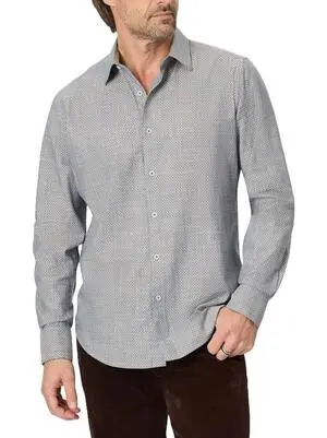 Robert Graham Grandadam Long Sleeve Cotton Shirt - Multi