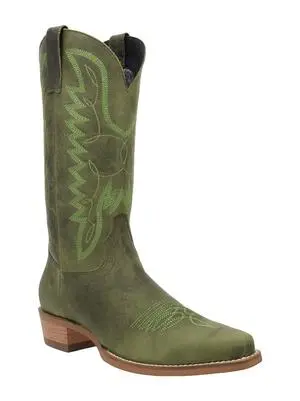 DINGO Workhorse Western Boots - Olive
