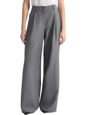 TOCCIN Gaia High Waist Flared Pants - Shadow
