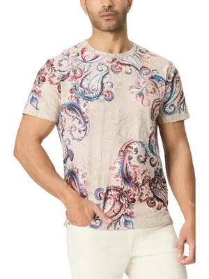 Robert Graham Staunton Paisley Graphic T-shirt - Multi