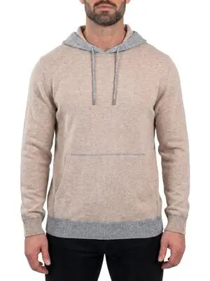 MACEOO Mercerized Cotton Hoodie - Brown