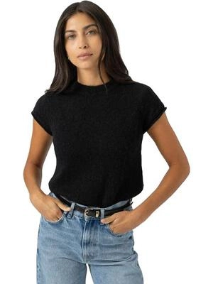 SAINT + SOFIA Saint + Sofia Ariella Baby Tee Black