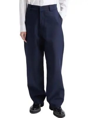 LII LII Double Faced Wide Leg Trousers