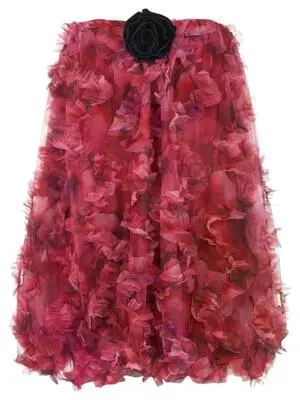 KENZIE KLAMBIE KENZIE KLAMBIE Floral-Print Ruffled Mini Dress
