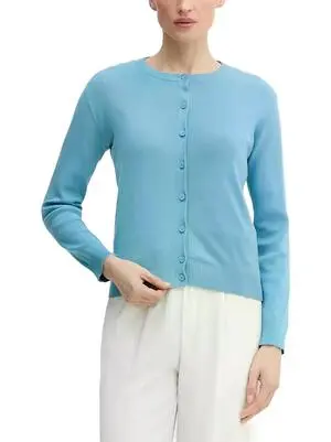 BENETTON Cotton Cardigan - Blue