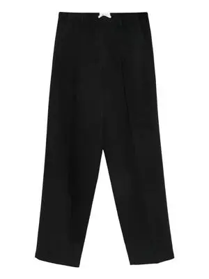 CELLAR DOOR Ezio Tapered Trousers - Black