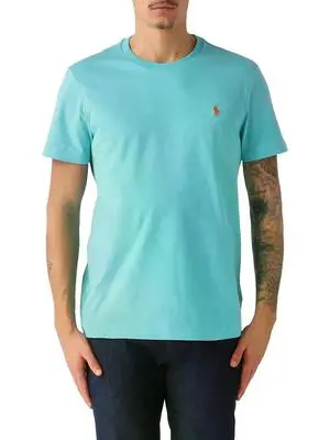Polo Ralph Lauren Logo-embroidered T-shirt - Blue
