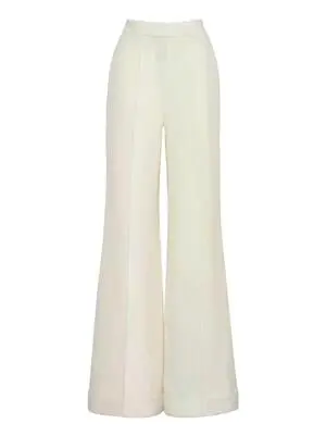 Adam Lippes Palazzo Pants - Neutrals