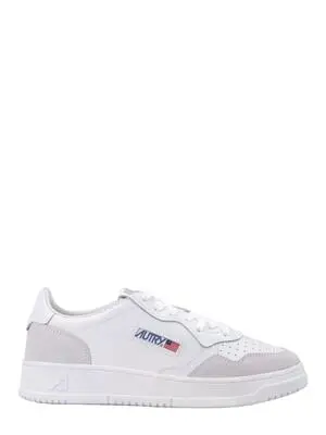 AUTRY Medalist Panelled Sneakers - White