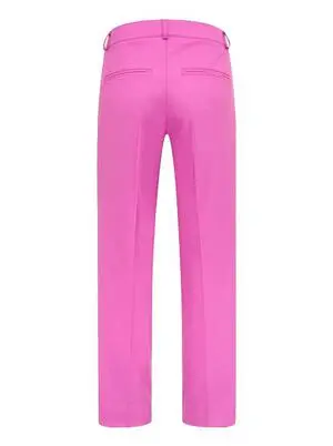 MAISON COMMON Signature Pants In Cool Wool Stretch - Pink