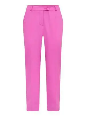 MAISON COMMON Signature Pants In Cool Wool Stretch - Pink