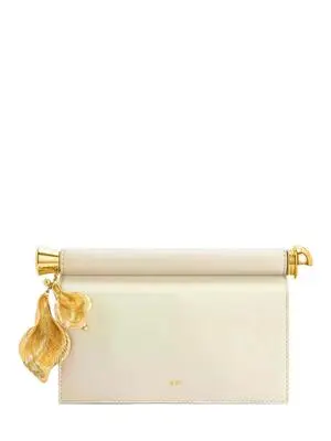 JW PEI JW Pei Holly Metal Leaf-Charm Clutch Bag