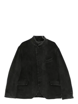 AVANT TOI Avant Toi High-Neck Button-Up Blazer