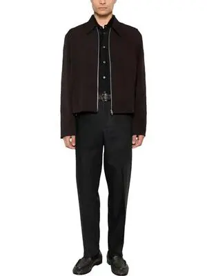 BARENA VENEZIA Barena Herringbone Weave Straight-Leg Trousers