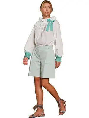 MAISON COMMON Maison Common Wide Leg Shorts With Pockets