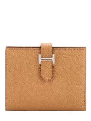 Hermès Bearn Wallet Epsom Compact - Brown