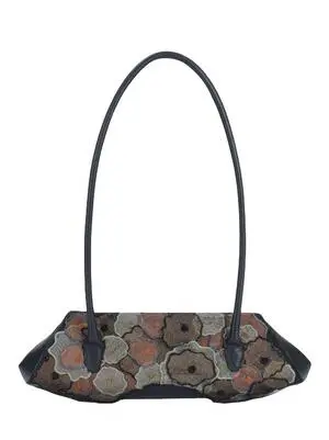BEHNO Elizabeth Mini Baguette Bag - Black/multi
