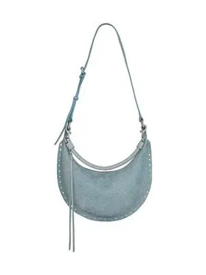 REBECCA MINKOFF Rebecca Minkoff Small Darren Crescent Leather Crossbody Bag