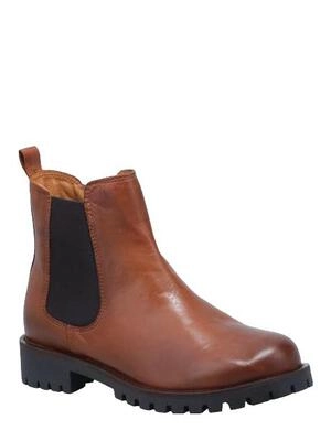 Miz Mooz Andy Lug Sole Bootie - Brandy