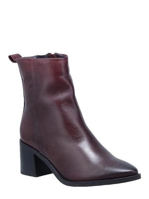Miz Mooz Miz Mooz Jessica Block Heel Bootie Wine