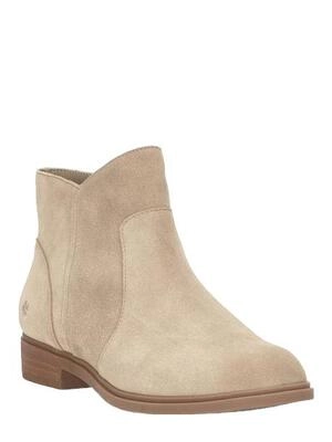Lucky Brand Haizly Suede Zip Up Ankle Boot - Dune 01