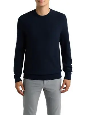 BOSS Ludino Crewneck Sweater - Navy