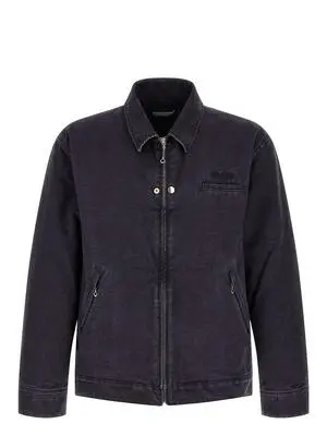 Undercover Cotton Jacket With Photo Print - Blue